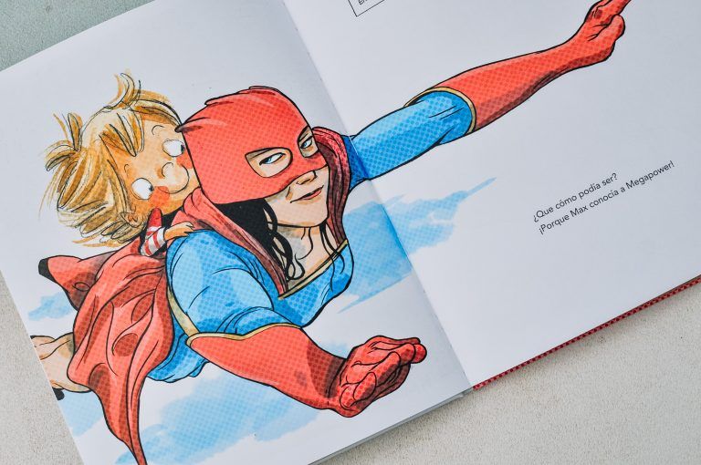 Max y los superhéroes, Editorial Algar - Crianza entre letras